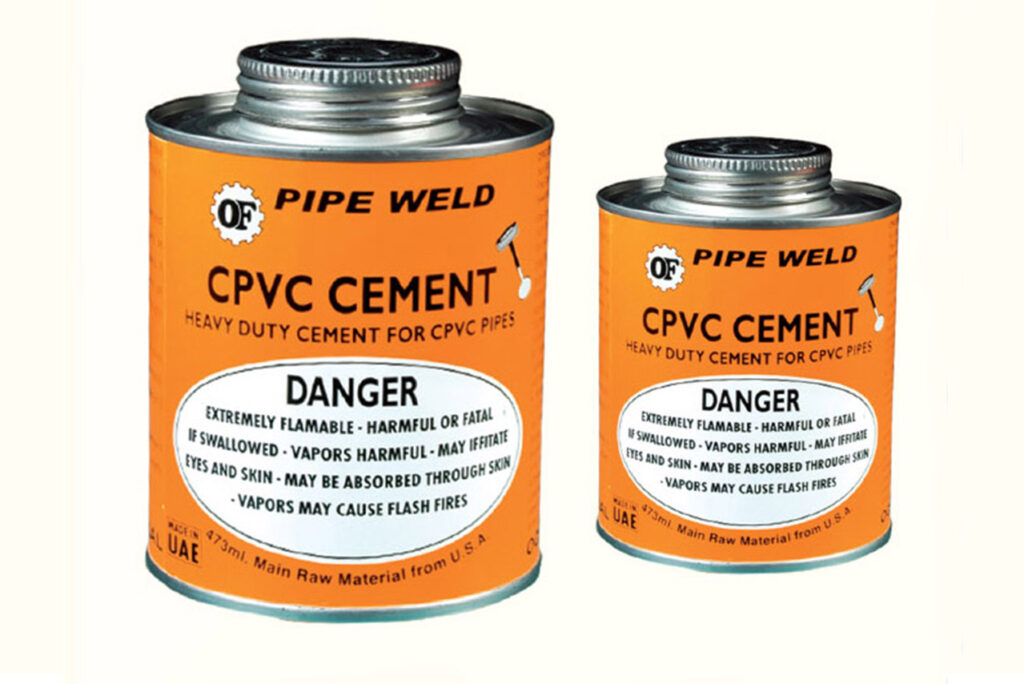 CPVC CEMENT PIPE WELD - Ocean Adhesives